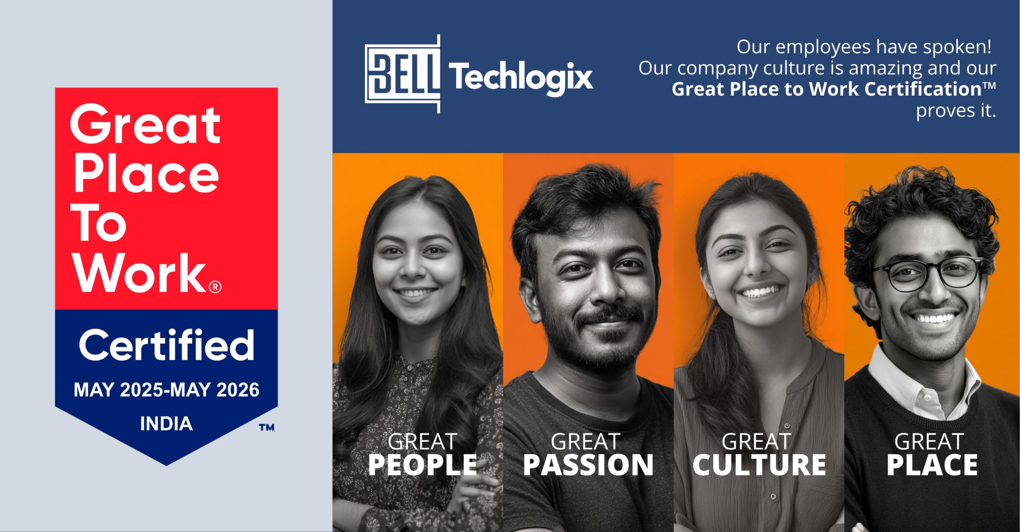 Bell Techlogix India Earns 2025 Great Place To Work Certification ...